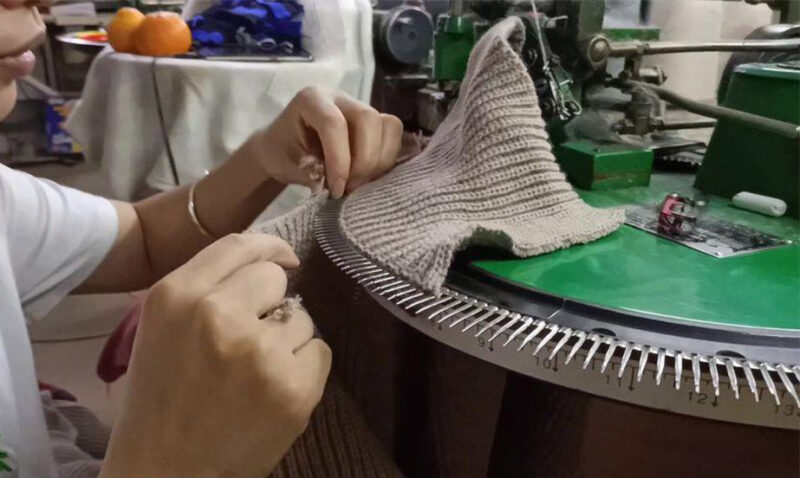 Sweater manufacturing process completely guide